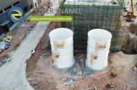 China Epoxy Coated Steel Bolted Tanks for Food Grade Storage: Meets Strict Food Safety Standards for sale