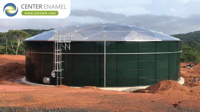 China Aluminum Geodesic Dome Roofs for Fuel Oil Storage Tanks-Center Enamel for sale