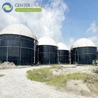 China Double Membrane Roofs for Wastewater Treatment Plants: Covers wastewater to capture and hold biogas. for sale