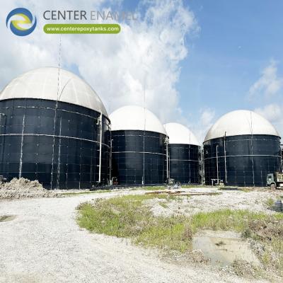 China Double Membrane Roofs for Wastewater Treatment Plants: Covers wastewater to capture and hold biogas. for sale