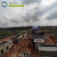 China Double Membrane Roofs for Wastewater Treatment Plants: Covers wastewater to capture and store biogas for sale