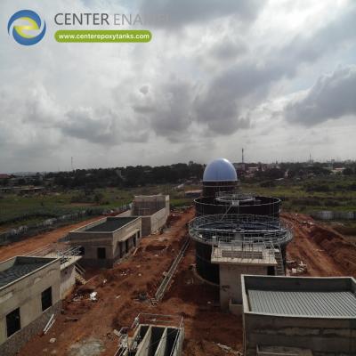China Double Membrane Roofs for Wastewater Treatment Plants: Covers wastewater to capture and store biogas for sale