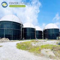 China Double Membrane Roofs for Wastewater Treatment Plants: Covers wastewater to capture gas. for sale