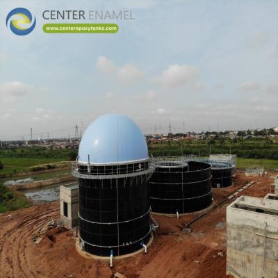 China Double Membrane Roofs for Digester Tank Wastewater Treatment: Integral to biogas capture in wastewater systems for sale