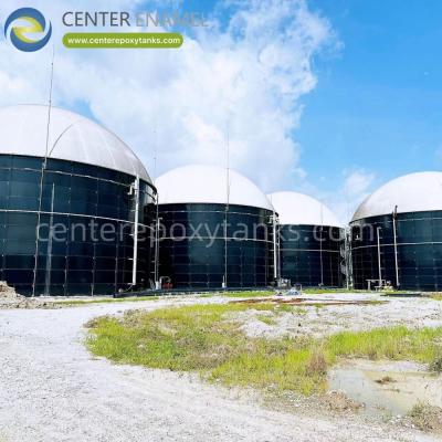 China Double Membrane Roofs for Anaerobic Digesters: Essential for capturing and storing biogas. for sale
