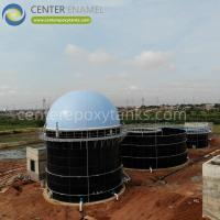 China Double Membrane Roofs for Fermentation Tanks: Collects gases from organic fermentation. for sale