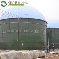 China Double Membrane Roofs for Biogas Digesters: A sealed cover for biogas production. for sale