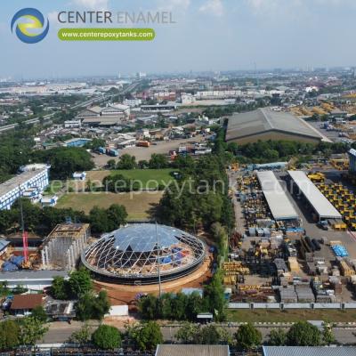 China Aluminum Dome Roofs for Raw Water Tanks: Shields Untreated Water from the Environment for sale