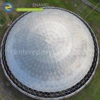 China Aluminum Geodesic Dome Roof for Drinking Water Tanks: Shields Water from Debris and Pollutants for sale