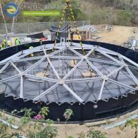 China Aluminum Geodesic Dome Roof for Above-Ground Storage Tanks: A Durable, Lightweight Cover Solution for sale