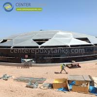 China Aluminum Geodesic Dome Roof for Agricultural Water Tanks: Provides a Durable, Sealed Cover for Farm Water for sale