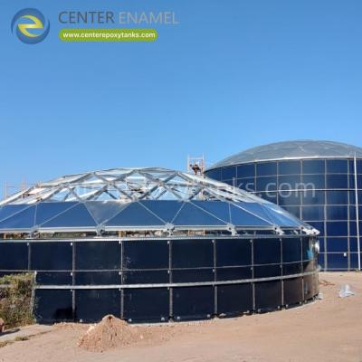 China Aluminum Geodesic Dome Roof for Large Farm Water Tanks: Protects Water from Environmental Contamination for sale
