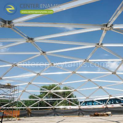 China Aluminum Dome Roof for Dry Bulk Storage Tanks: Provides a lightweight, weatherproof seal for sale