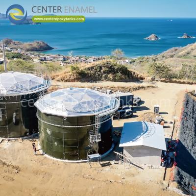 China Aluminum Dome Roof for Industrial Wastewater Treatment Tanks: Contains odors and prevents rainwater ingress for sale