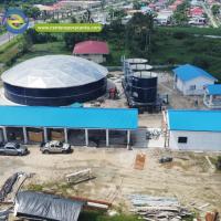 China Aluminum Dome Roof for Harvested Rainwater Tanks: Provides a durable, sealed roof for rainwater for sale