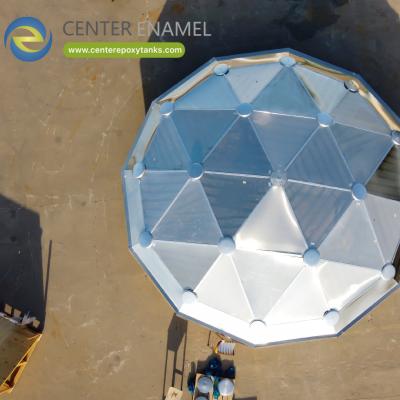 China Aluminum Dome Roof for Firefighting Water Tanks: Ensures a clean, reliable emergency supply for sale
