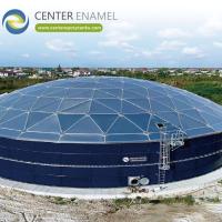 China Aluminum Dome Roof for Effluent Sludge Digestion Tanks: A sealed environment for the digestion process for sale