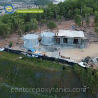 China Galvanized Steel tank for Potable Water Storage: A Robust Solution for Communities and Industries for sale