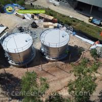 China Galvanized Steel tank for Drinkin g Water Storage Ensures a Safe a nd Clean Water Supply for sale