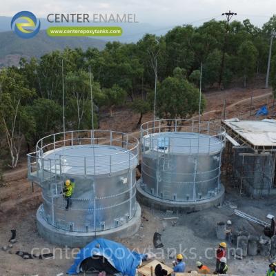 China Galvanized Steel Tank for Wastewater Treatment: A Durable Tank for Industrial Wastewater for sale