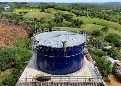 China Glass-Fused-to-Steel (GFS) Elevated Steel Tower Water Tanks: Durable, Hygienic, and Cost-Effective Solutions by Center Enamel for sale