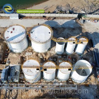 China Fusion Bonded Epoxy Tank for Brewery Wastewater Treatment: A durable tank for high-volume, low-pH brewery waste for sale