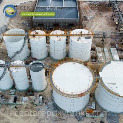 China Fusion Bonded Epoxy Tanks for Pulp Mill Wastewater: Durable Containment for High-Fiber, High-Color Effluent for sale