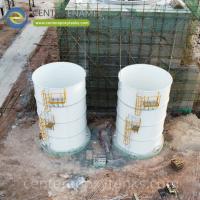 China Fusion Bonded Epoxy Tanks for Dairy Wastewater Treatment: Resisting Fats, Acids, and Caustic CIP Chemicals for sale