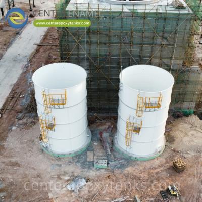 China Fusion Bonded Epoxy Tanks for Dairy Wastewater Treatment: Resisting Fats, Acids, and Caustic CIP Chemicals for sale