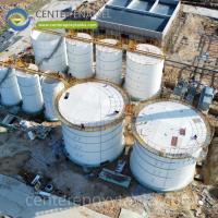 China Fusion Bonded Epoxy Tanks for Palm Oil Wastewater Treatment: Containing High-Temperature, High-BOD POME Effluent for sale