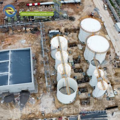 China Fusion Bonded Epoxy Tank for Food Waste Treatment: A robust and hygienic solution for the anaerobic digestion of organic slurry. for sale