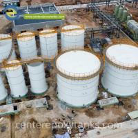 China FBE Coated Tank for a Pig Farm Plant: A durable tank built to resist the aggressive chemicals in concentrated animal waste. for sale