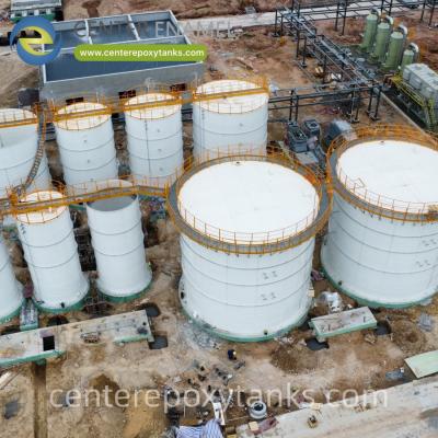 China FBE Coated Tank for a Pig Farm Plant: A durable tank built to resist the aggressive chemicals in concentrated animal waste. for sale