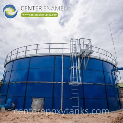 China FBE Coated Tank for Brewery Wastewater Treatment- Designed for durable containment of high-volume- low-pH brewing effluent. for sale