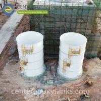 China FBE Coated Tank for Physical Wastewater Treatment- A strong- foundational vessel for clarification and solid separation. for sale