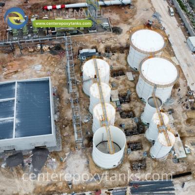 China FBE Coated Tank for Palm Oil Mill Effluent Wastewater Treatment- Specifically designed for durable containment of high-organic POME. for sale