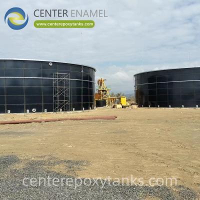 China Epoxy Coated Steel Tank for Municipal Sludge Treatment- Built to resist the corrosive demands of sludge processing. for sale