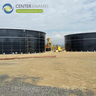 China Epoxy Coated Steel Tank for Treated Sewage Effluent- A robust, corrosion-proof tank for final water reuse or discharge. for sale