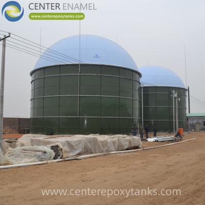 China Double Membrane Biogas Holder for Digester Tanks: The Functional and Visible Storage System for the Gas Co-product of Digestion for sale