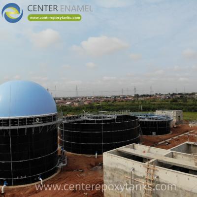 China Double Membrane Biogas Holder for Breweries and Food Processing: Stores the Valuable Biogas Generated from Treating Organic-Rich Effluent for sale