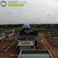 China Double Membrane Biogas Holder for Pig Farm Wastewater Treatment: Captures and Stores the Biogas Produced by Treating Concentrated Pig Manure for sale