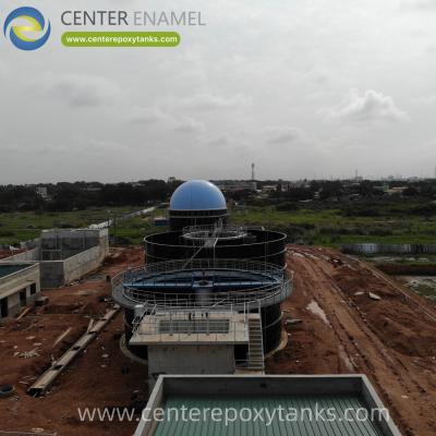 China Double Membrane Biogas Holder for Pig Farm Wastewater Treatment: Captures and Stores the Biogas Produced by Treating Concentrated Pig Manure for sale