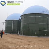 China Double Membrane Biogas Holder for Brewing Wastewater Treatment: Provides Flexible Storage for the High-Volume Biogas Resulting from Brewery Effluent for sale