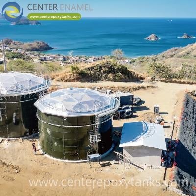 China Aluminum Geodesic Dome for Wastewater Holding Tanks: A Reliable Cover that Controls Odors and Prevents Rainwater Infiltration for sale