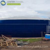 China Aluminum Geodesic Dome for Leachate Storage Tanks: Provides a Maintenance-Free Seal Critical for Long-Term Corrosive Fluid Containment for sale