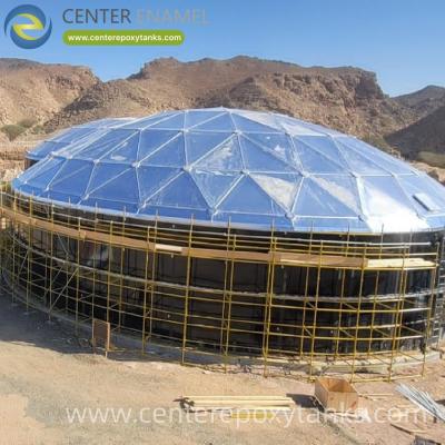 China Internal Floating Roof for Waste Oil Storage Tanks: Helps Contain Noxious Fumes and Odors While Minimizing Fluid Evaporation for sale