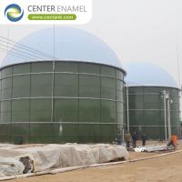 China Double Membrane Biogas Holder for a Food Processing Plant: Stores Biogas Generated from Treating Food Waste and Effluent for sale