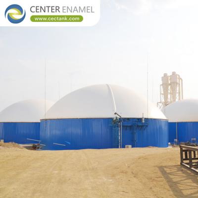 China Double Membrane Biogas Holder for a Pig Farm Plant: Provides Reliable Storage for Biogas Generated from Pig Slurry Digestion for sale