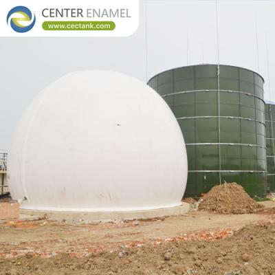 China Double Membrane Biogas Holder for an Industry Park Wastewater Treatment Plant: Provides Flexible, Reliable Gas Storage for Mixed Industrial Effluent for sale