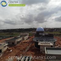China Double Membrane Biogas Holder for a Bio CNG Plant: Provides Crucial Low-Pressure Buffer Storage Before Gas Upgrading and Compression for sale